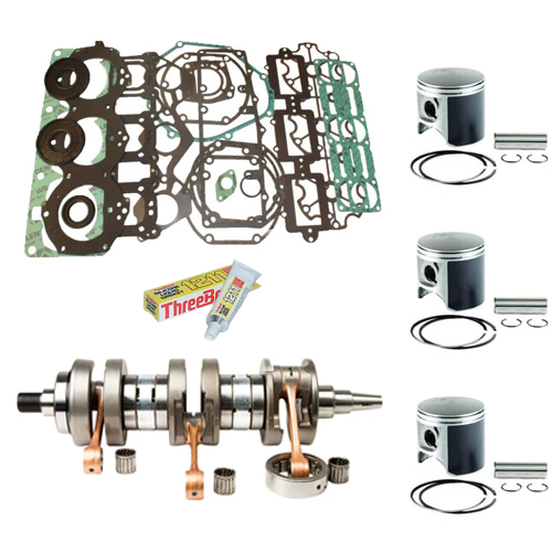 Shortblock Rebuild Kit - Yamaha 1200 135hp NPV Motor - 2-Stroke ...
