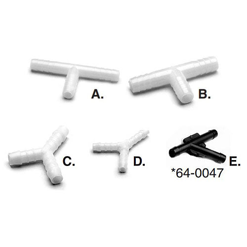 Plastic "Y" and "T" Fittings — Atlantic Jet Sports